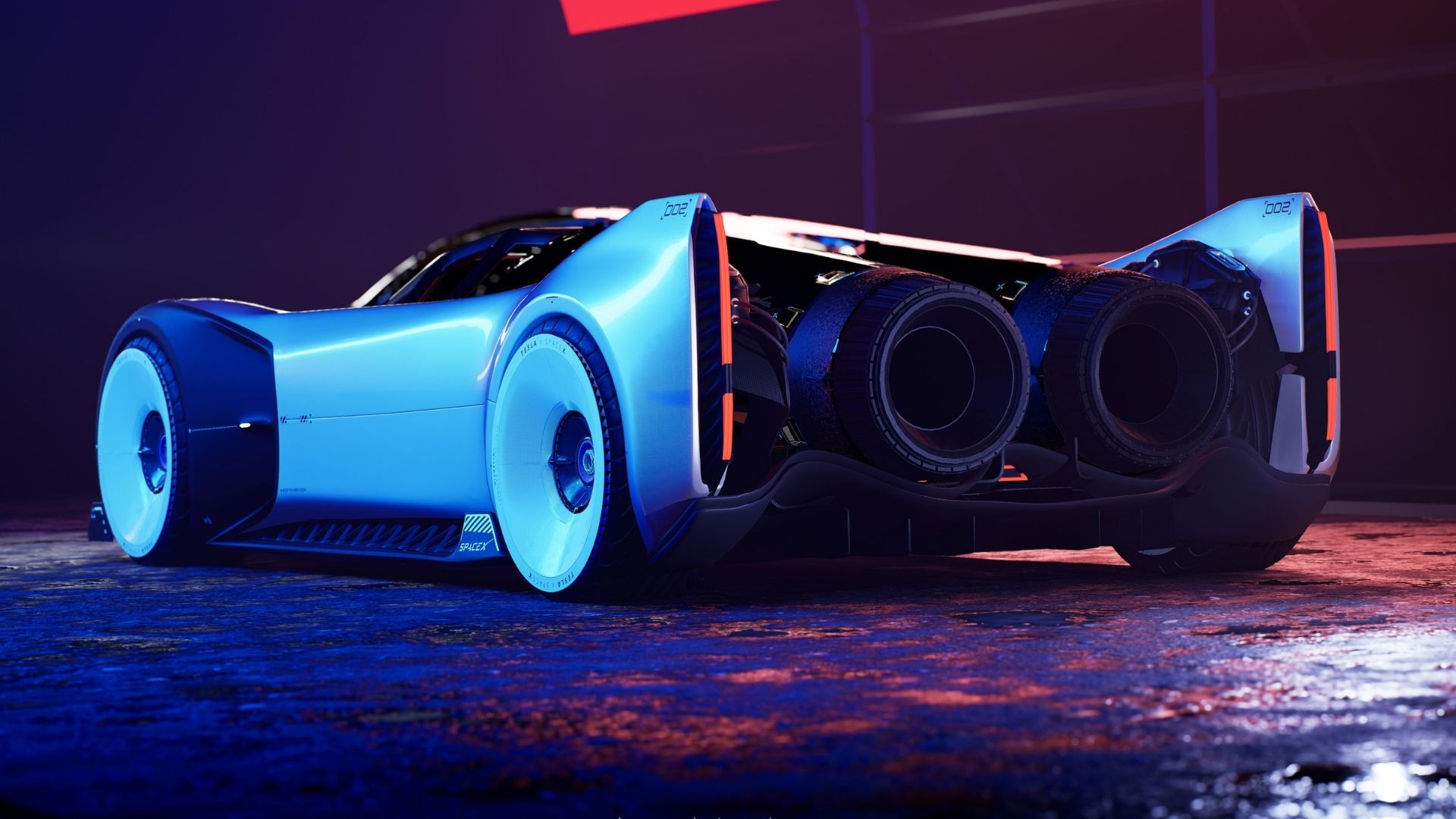 Tesla Roadster: The Tesla SpaceX Hypercar with SpaceX boosters will ...