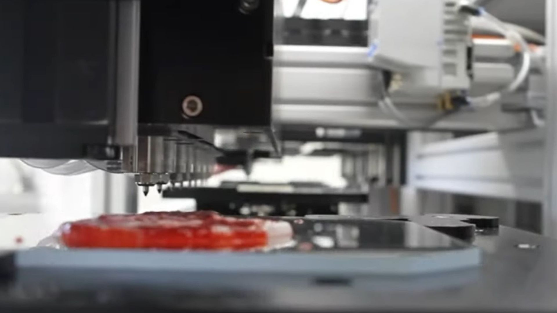 Israeli food company produced highly marbled 3D printed beef morsels