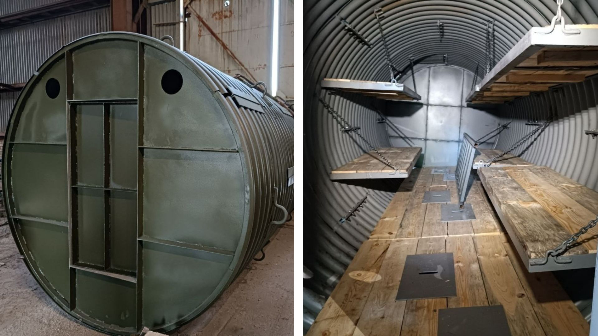 The company of Ukraine's richest man produces war shelters for ...