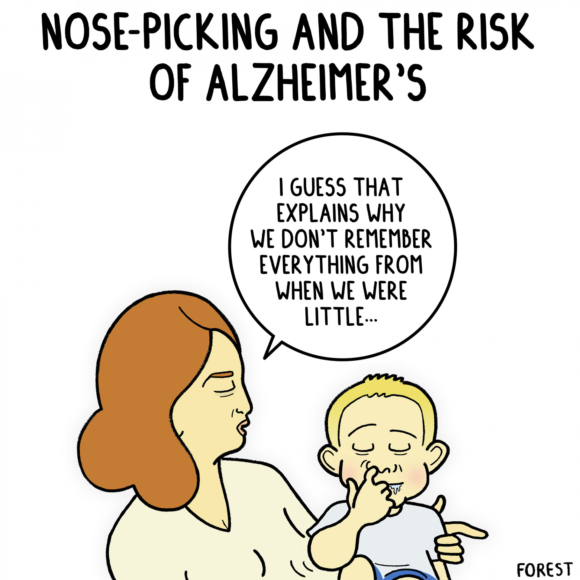 The science behind picking your nose