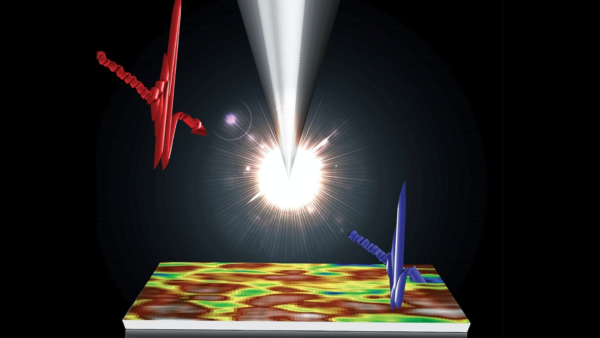 A potential solar cell material is discovered using a new type of ...