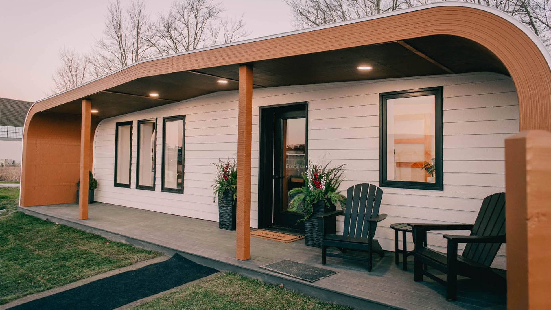 3D printed house: First ever 100 percent bio-based 3D-printed home unveiled
