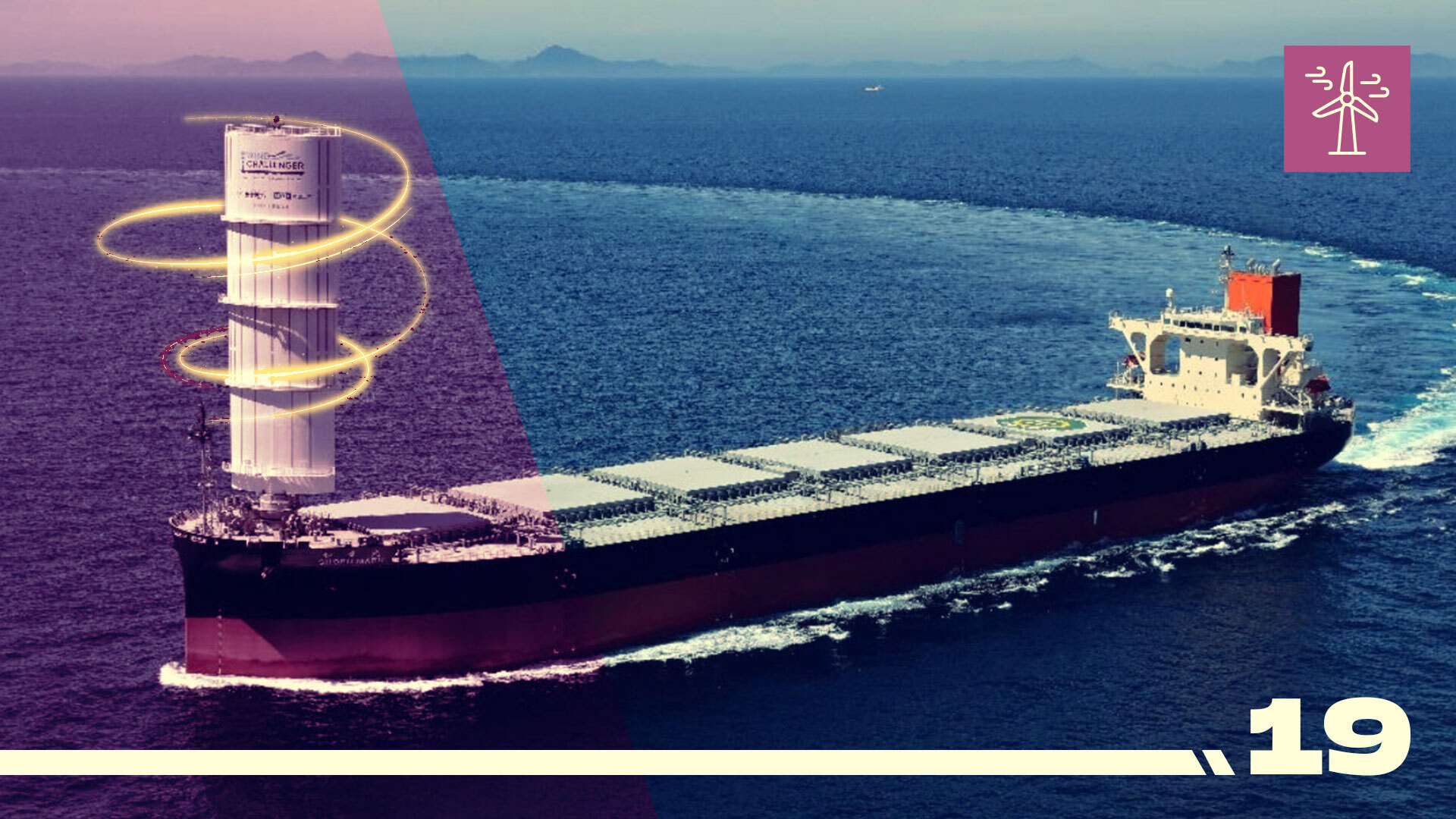 Wind Challenger: World’s first partially wind-powered bulk carrier ship