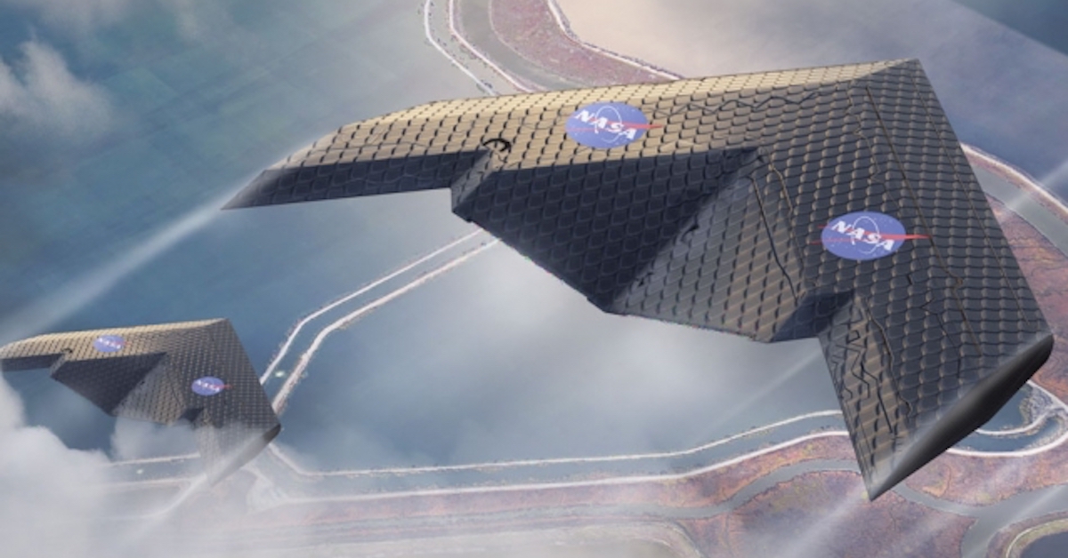 MIT And NASA Unveil Radical New Airplane Wing Design
