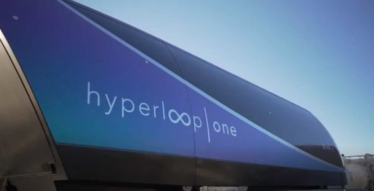 Virgin Hyperloop One Sets New Speed Record at 240 MPH