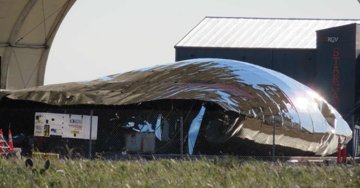 SpaceX Starship Prototype Damaged by Severe Winds
