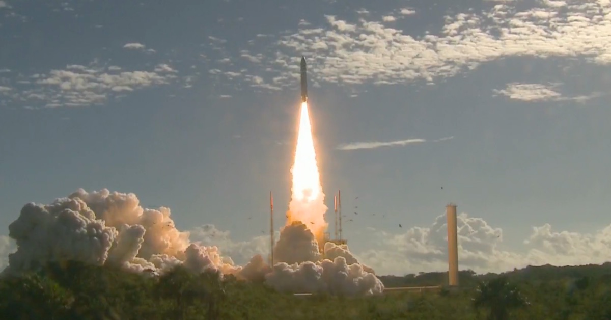 Arianespace Successfully Launches Ariane 5 Rocket Carrying Four Galileo ...