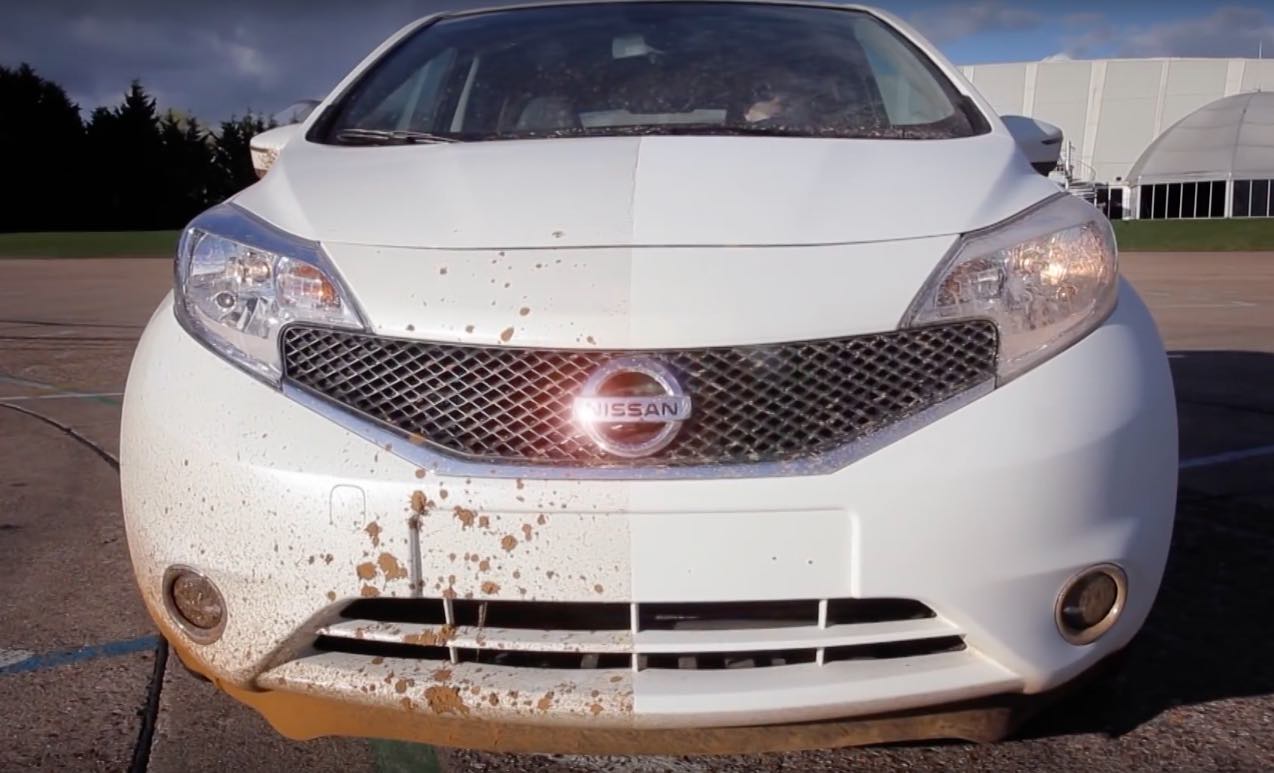 This Self-Cleaning Car Paint Could Put Car Washes out of Business
