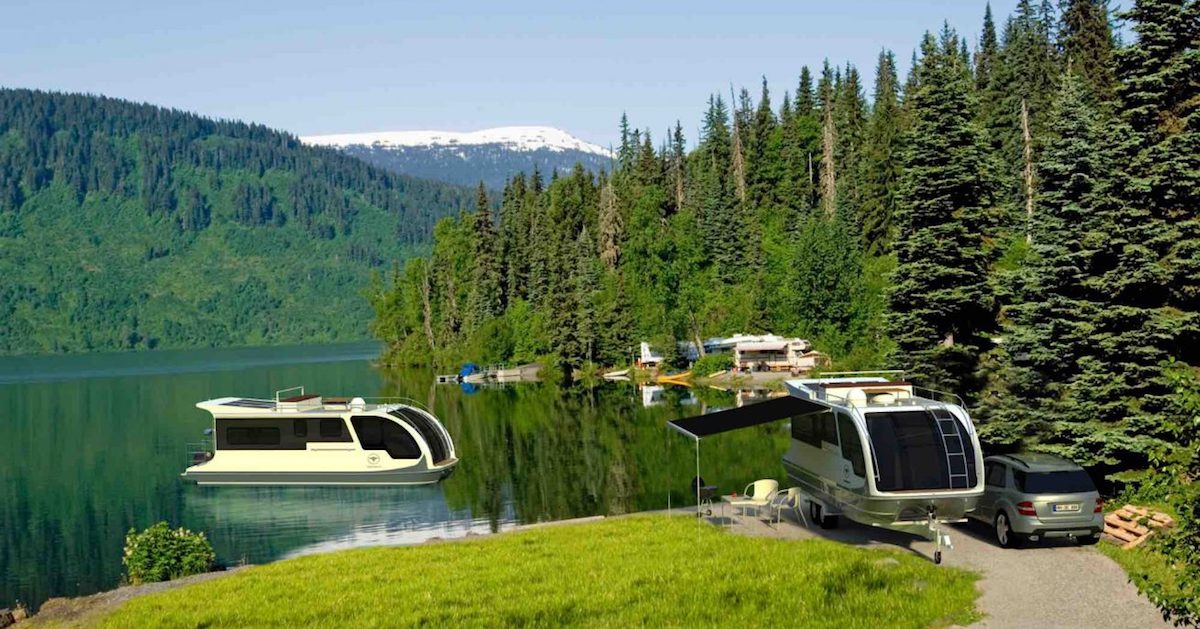 This Awesome RV is Both a Caravan And a Boat