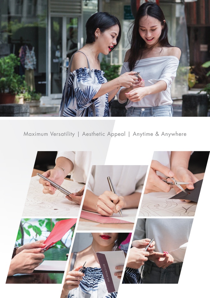 This Fabulous Tool Brings Together Scissors and Pen in One Design