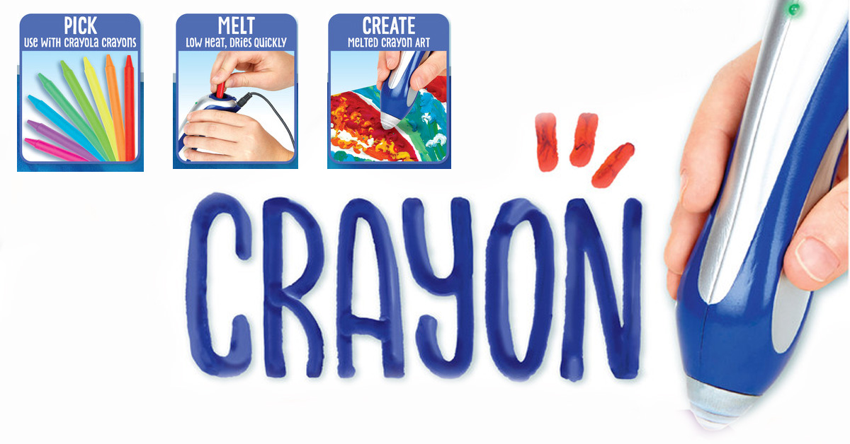 This Clever Kid-Friendly Drawing Tool that Uses Melted Crayons Won't ...