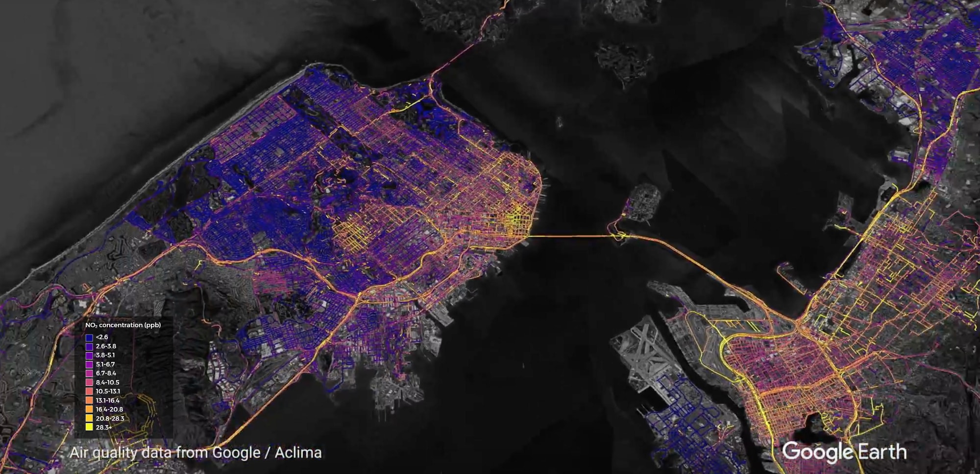 Google Is Now Mapping California's Air Pollution Using Street View Cars