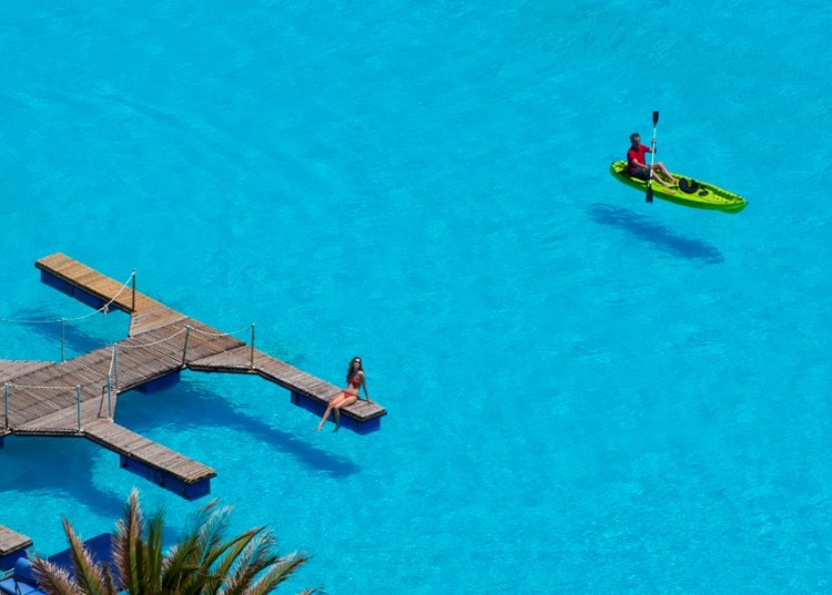 Take a dip in the world’s largest seawater swimming pool lagoon