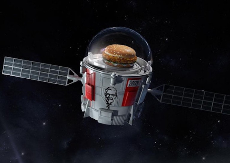 KFC Is Launching a Chicken Sandwich to the Edge of Space