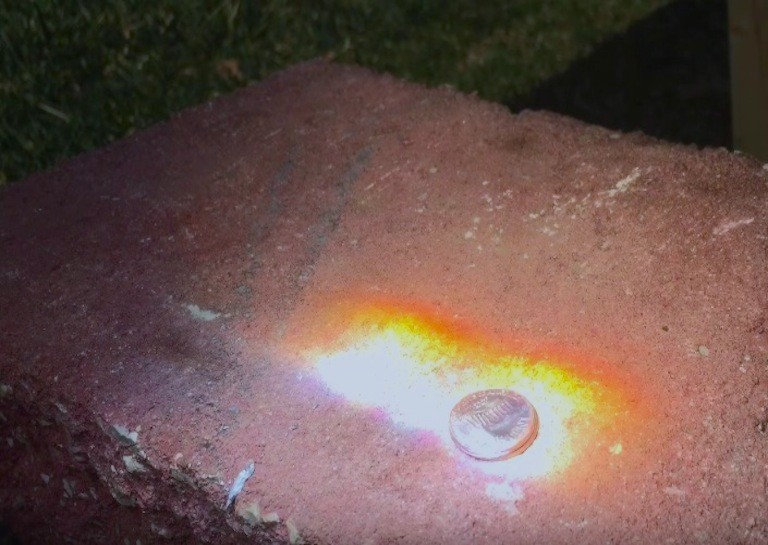 How to Melt Coins Using Only the Sun