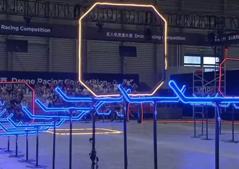 This Indoor Drone Racing Tournament Will Blow Your Mind