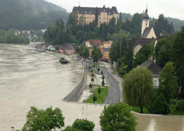 Mobile Flood Walls Keep This Austrian Town Safe