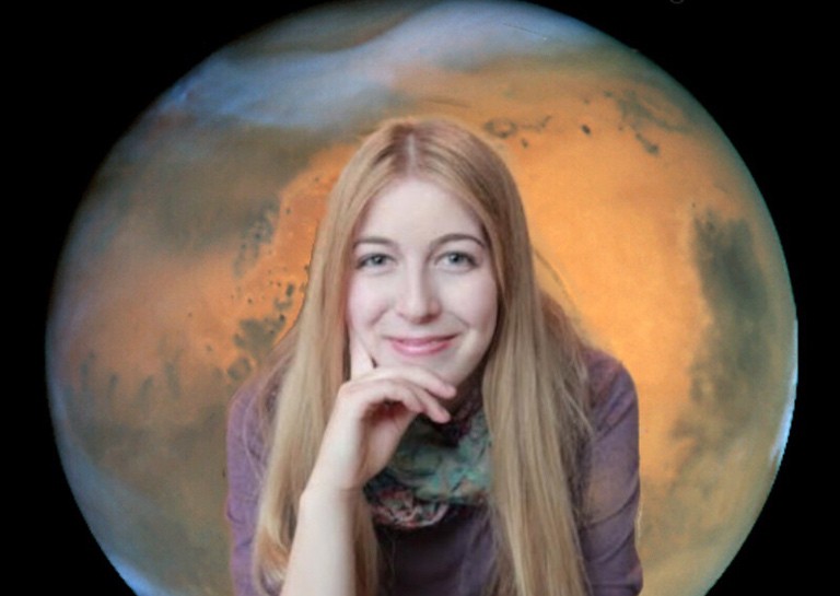 Astronaut Abby Dreams of Becoming First To Land On Mars