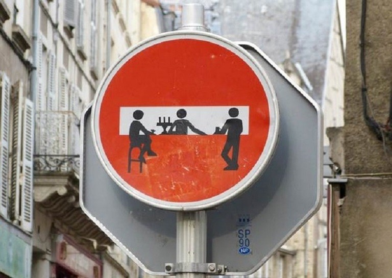 A French Street Artist Gives These Road Signs a Quirky Makeover