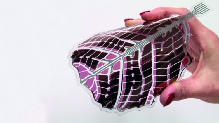 Designer flexible solar panels for small devices