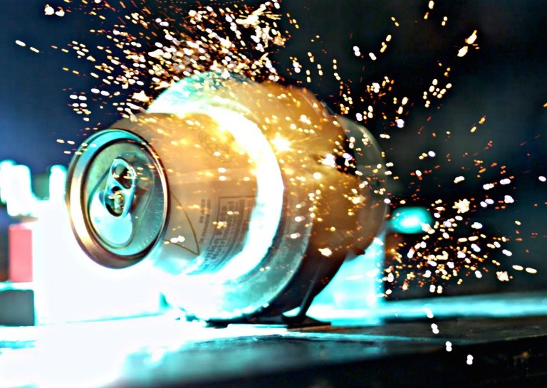 Exploding Cans with Magnets (For Science)