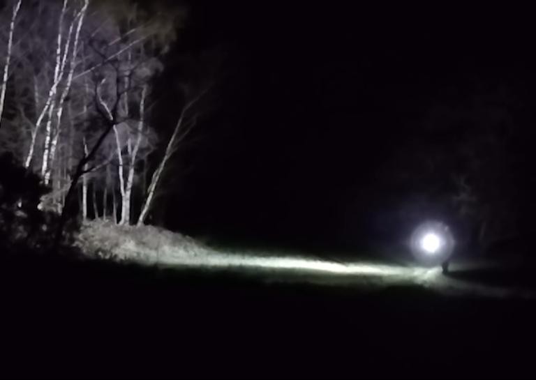 One of World's Brightest LED Flashlights - 108,000 Lumens!