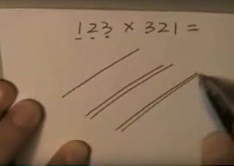Japanese Kids Learn to Multiply by Using Line Counting Trick