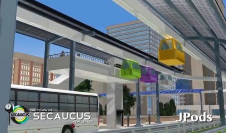 The J Pods solar electric system to be built in New Jersey