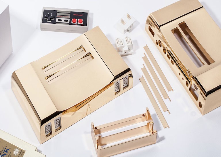 24K Gold Nintendo NES that Costs $5,000