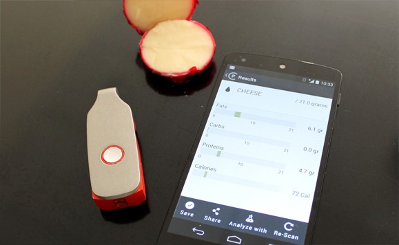 SCiO molecular scanner can count your calories for you