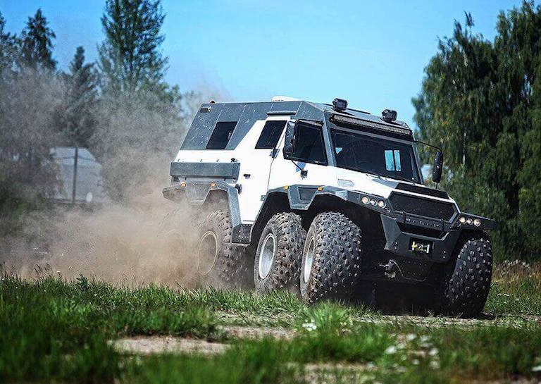 THE SHAMAN: An 8WD All-Terrain Behemoth
