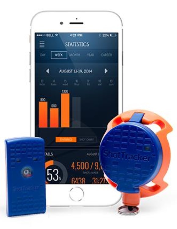 ShotTracker wearable tech helps you improve your basketball game