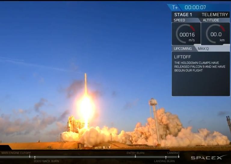 SpaceX Launches Satellite for Secret Mission and Sticks the Landing