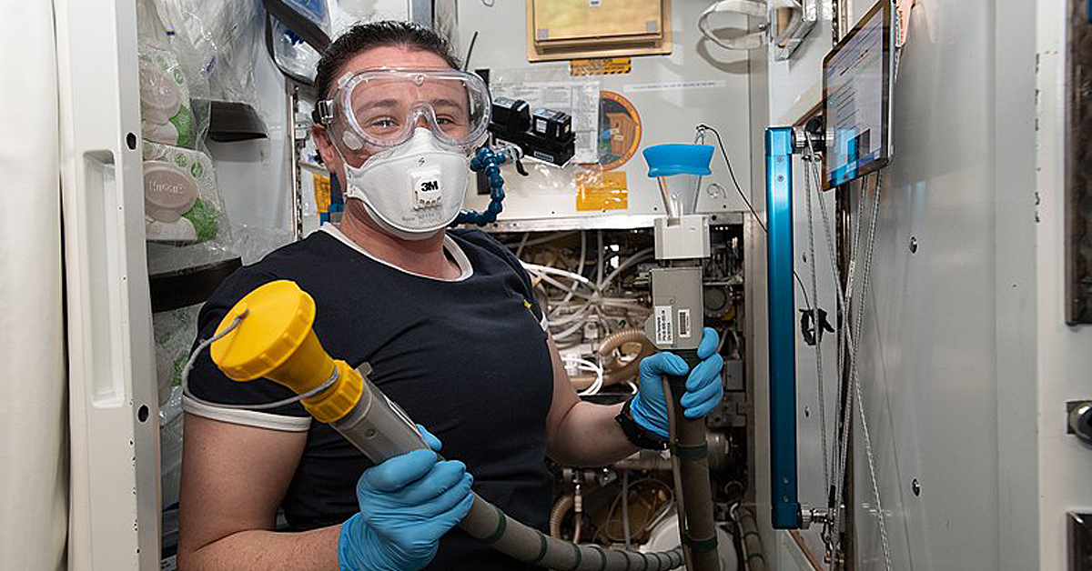 The International Space Station Is Getting a New Futuristic Toilet