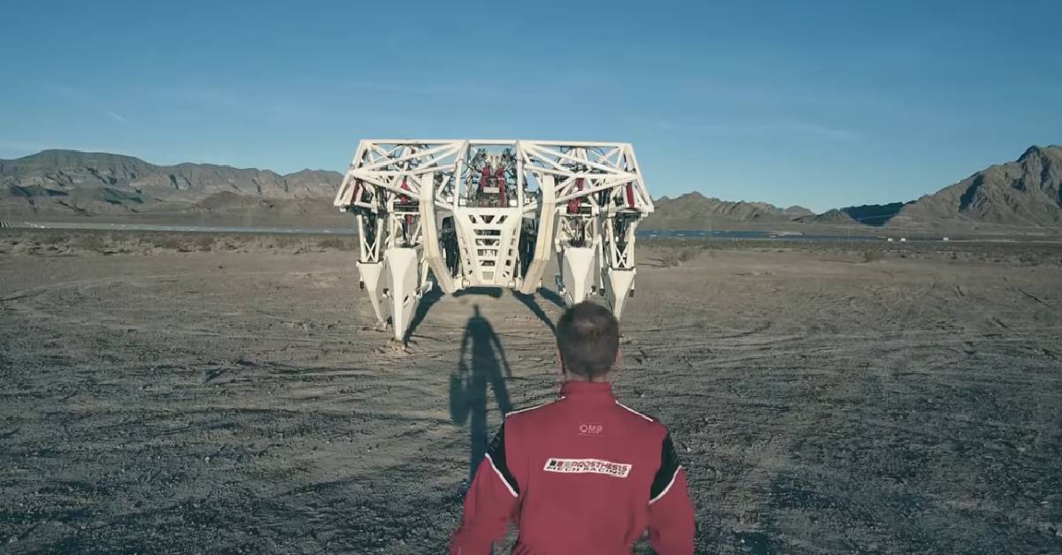 This Human-Controlled Exoskeleton Can Lift a Truck But It's Created for ...