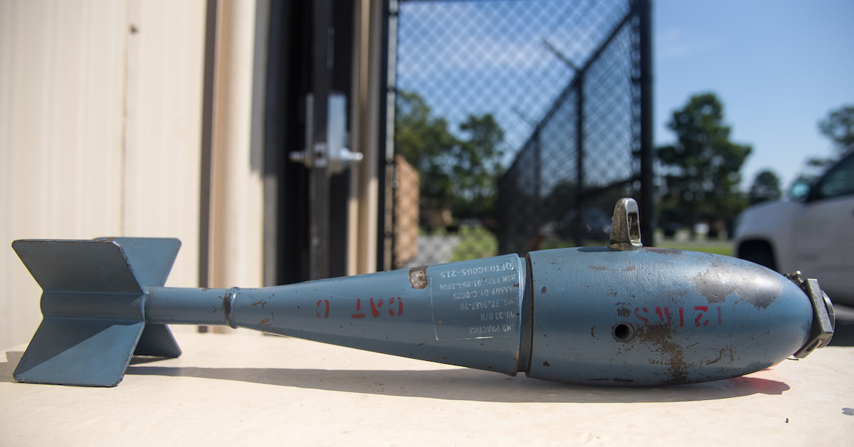 U.S. Air Force Warns Public after Mistakenly Dropping Fake Bombs