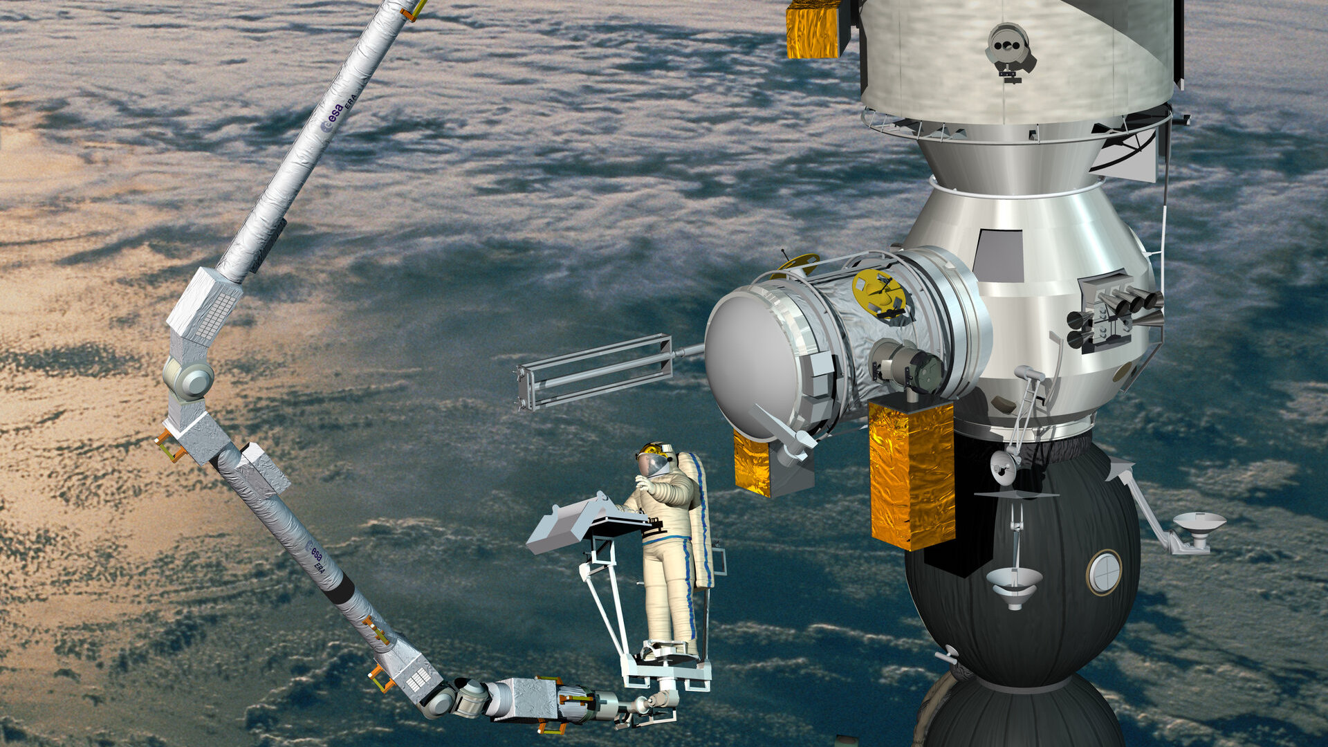 'Walking' Robot Arm Will Launch to ISS After 20-Year Delay