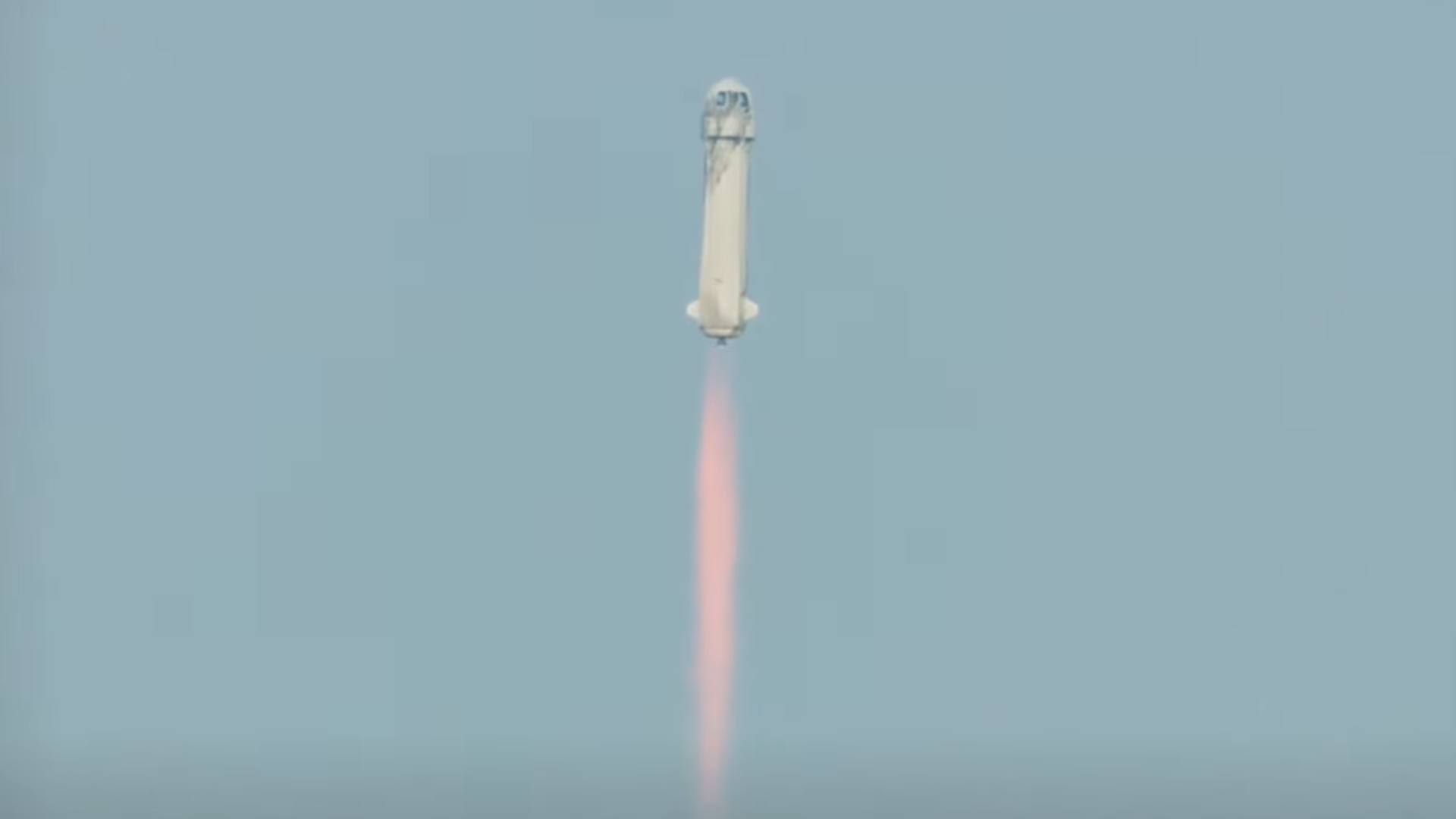 Jeff Bezos Launches to Space Aboard Blue Origin Rocket