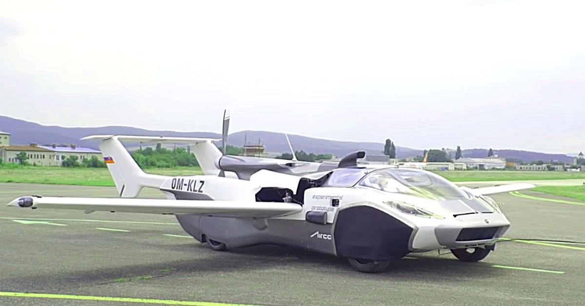 Flying Car Soars 1,500 Feet High - 3-Minute Conversion? | IE