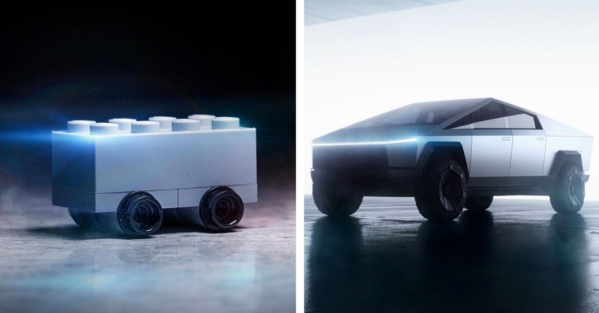 Tesla's Cybertruck Takes Another Hit as Lego Trolls It with Its Own ...