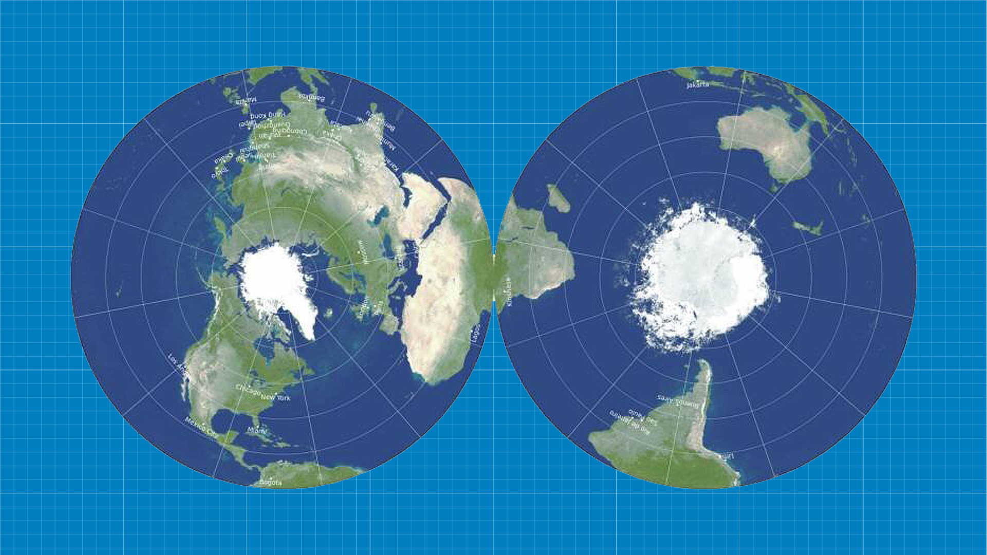 Astrophysicists Design World Map That Looks Like Vinyl LP | IE