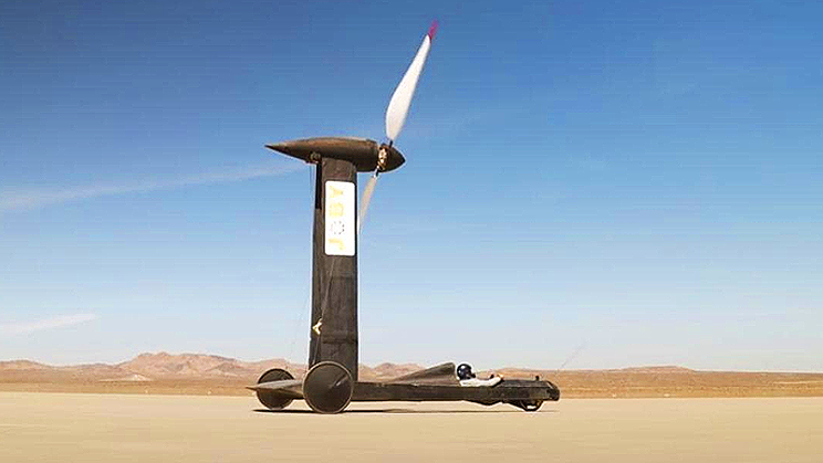 A $10,000 Bet: Can A Wind-Powered Vehicle Outrun the Wind?