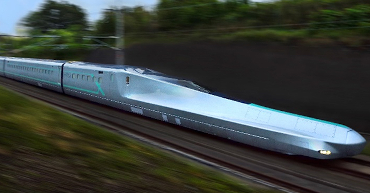 Japan’s ALFA-X Reaches 237 MPH in First Test Ride | IE