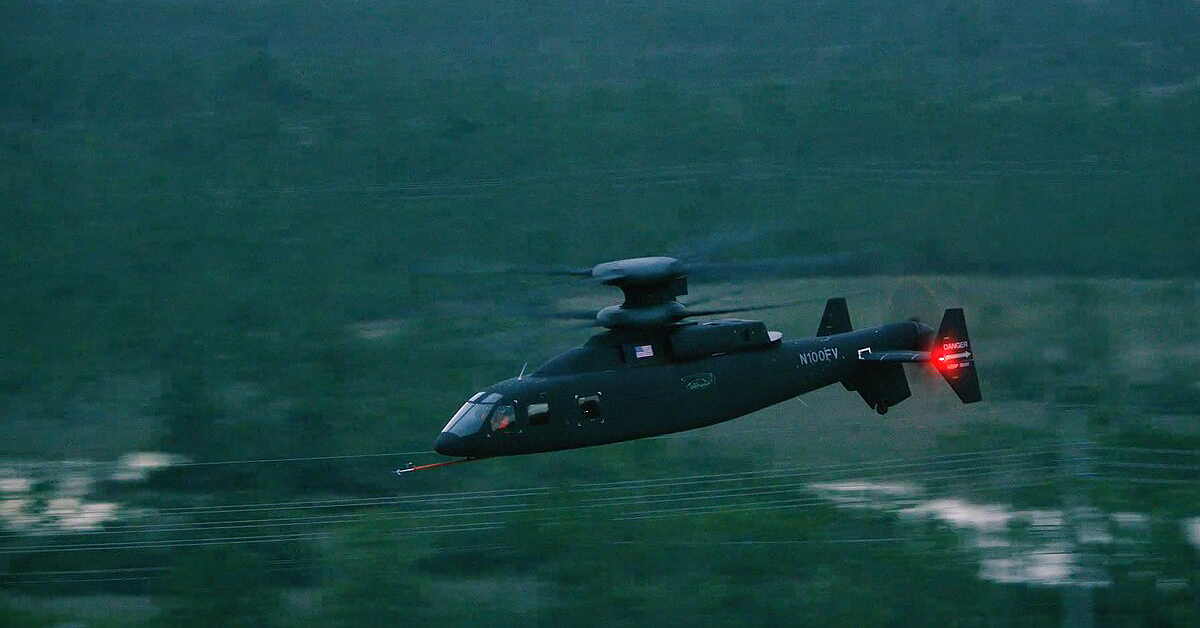 Sikorsky-Boeing Defiant Helicopter Tops 235 MPH, Aims For 290