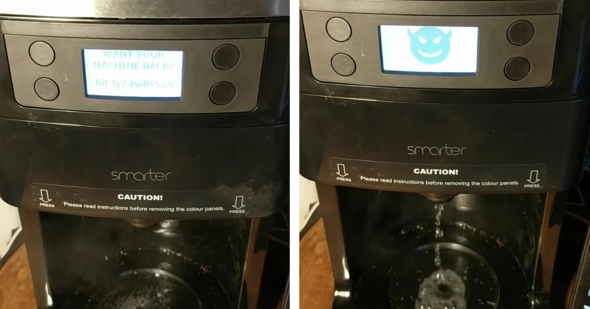 Hacker Programs Coffee Machine to Demand a Ransom | IE