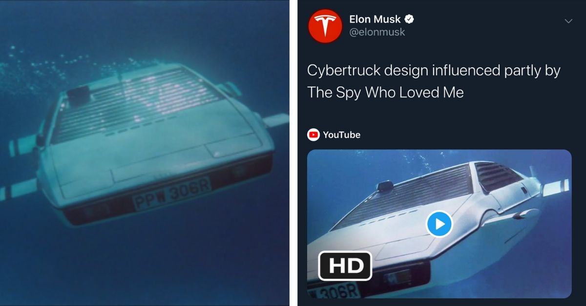 6 Pop Culture Inspirations for Tesla's Shiny New Cybertruck