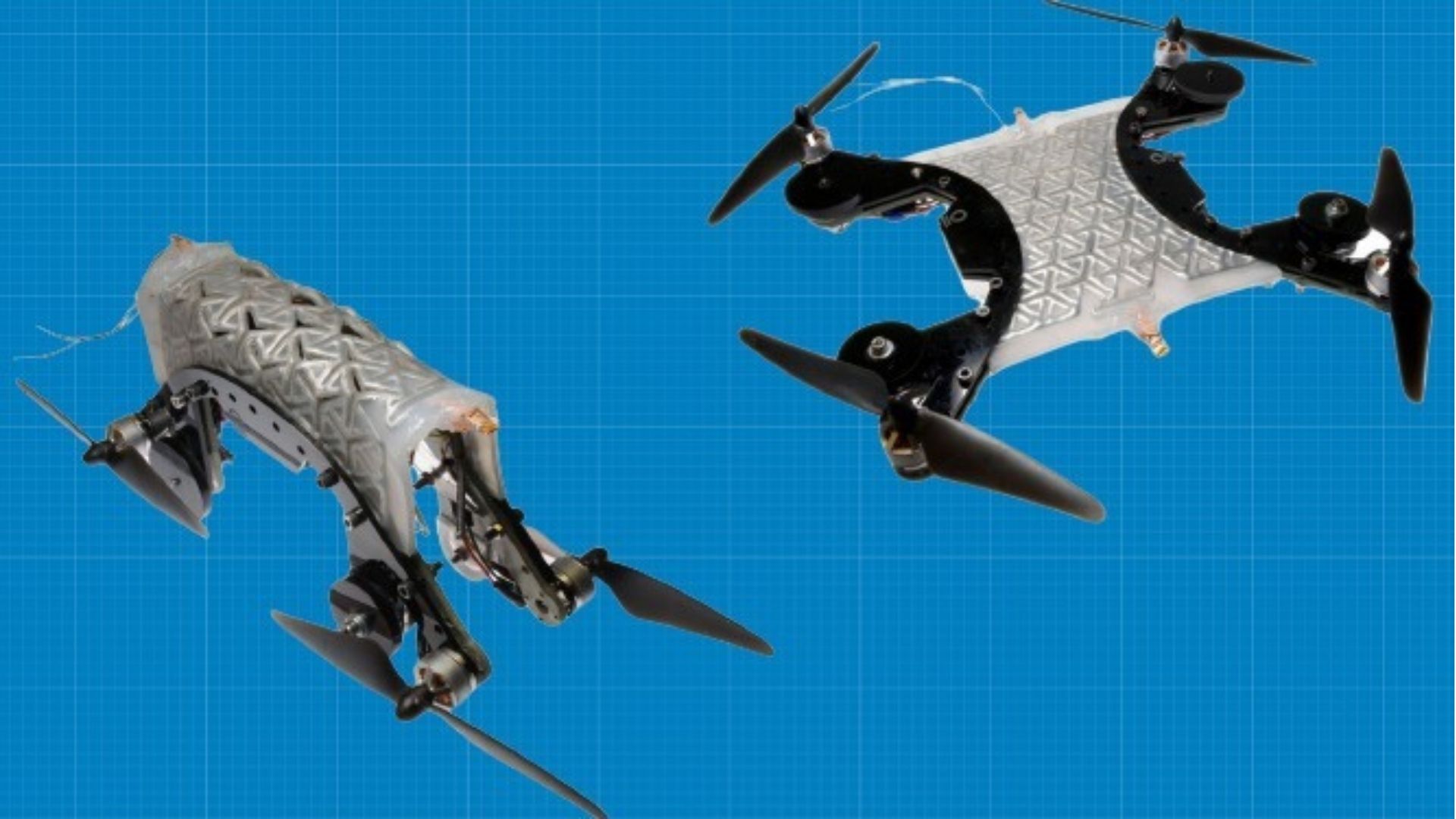 A new material helps land drones morph into flying wonders