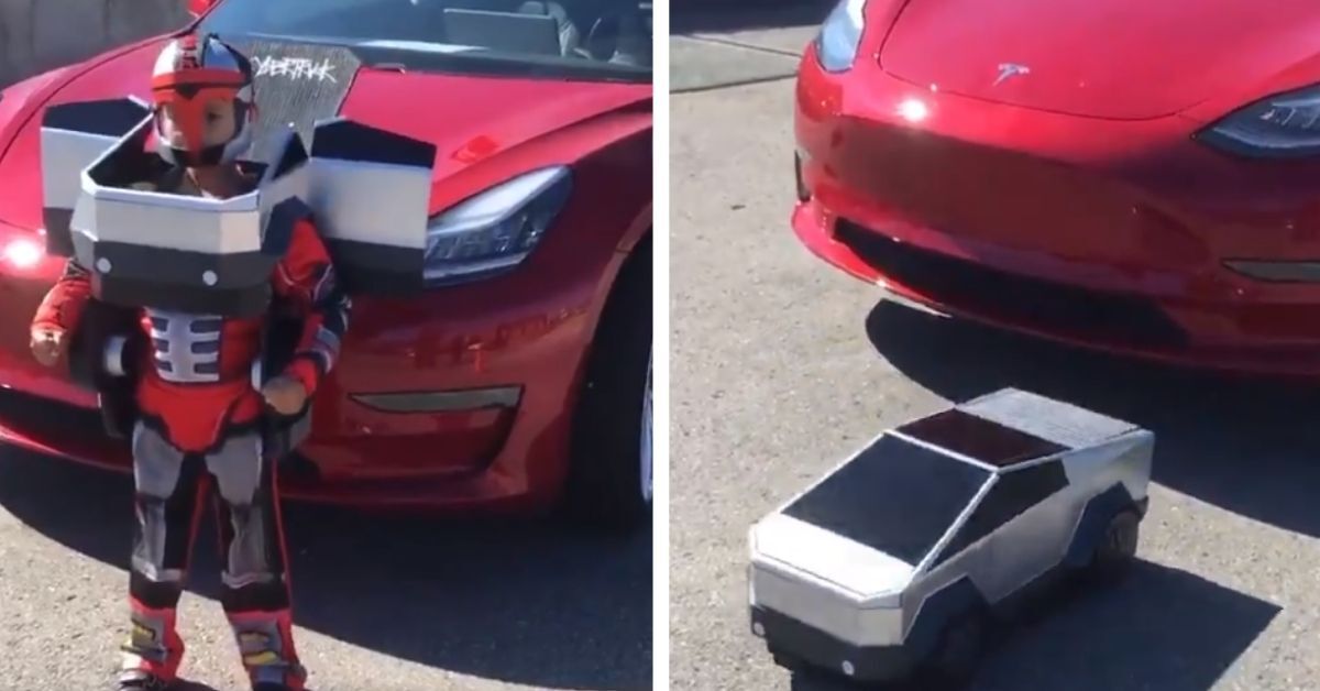 Transformers-Inspired Halloween Costume - Perfect for Tesla Fans | IE