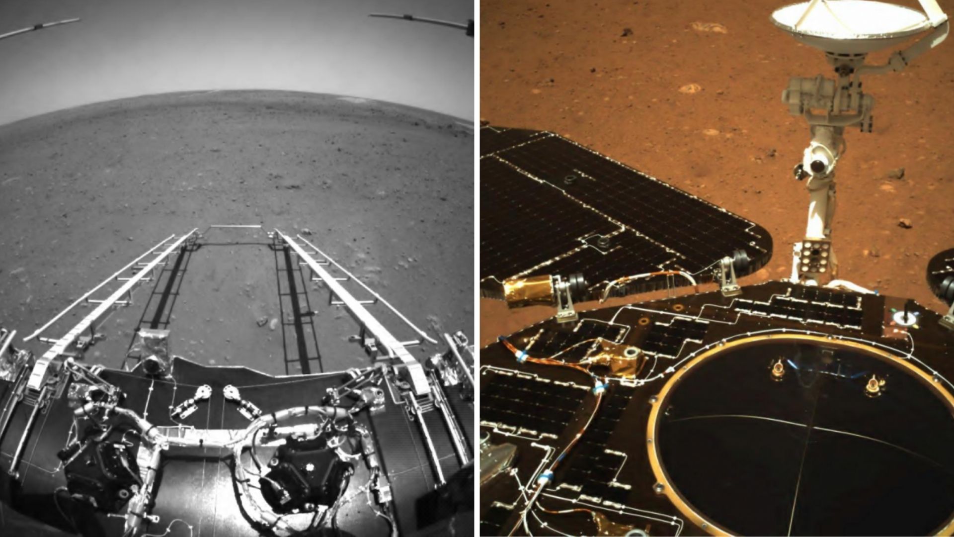 China’s Zhurong Rover Beams Back Its First Mars Images | IE