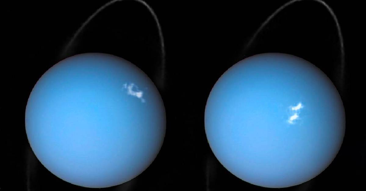 Uranus' rings have a surprising glow in heat images